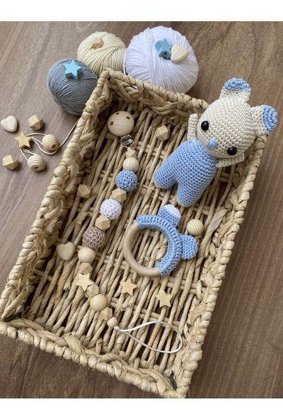 Mavi Oyuncaklı Bebek Setimiz