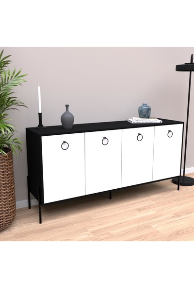 Bimossa H6060 Juno Konsol 160 cm Siyah Bimossa H6060 Juno Konsol 160 cm Siyah