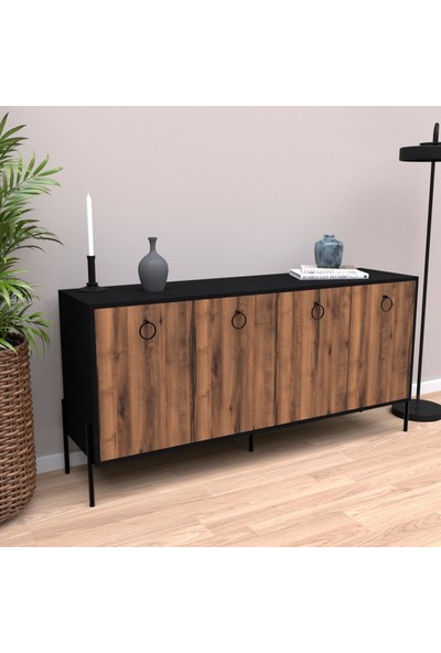 Bimossa H6070 Juno Konsol 160 cm Siyah Bimossa H6070 Juno Konsol 160 cm Siyah