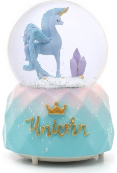 Fbz Home Büyük Boy Unicorn Kar Küresi Işıklı Müzikli Kar Püskürten Cam Küre Fbz Home Büyük Boy Unicorn Kar Küresi Işıklı Müzikli Kar Püskürten Cam Küre