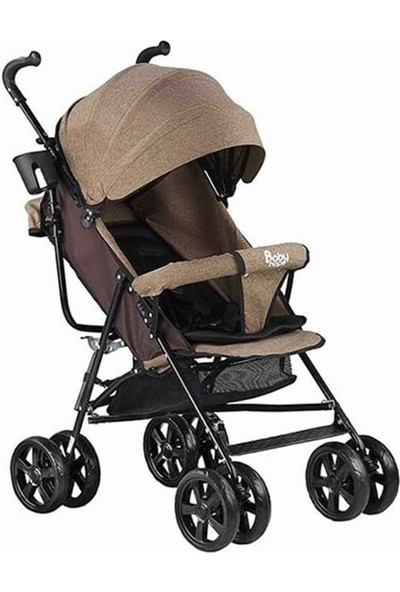 Babyhope Sa7 Baston Bebek Arabası Kahverengi