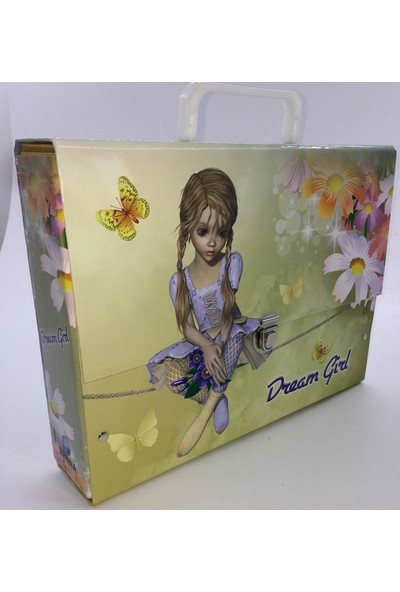 Er&na Saplı Çanta-Kutu Klasör 24X32X7