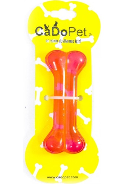 Cado Pet Kemik Dişlik Küçük Irklar Için ( Kemik Plastik Oyuncak )