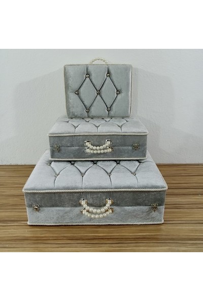 Sonem Çeyiz 3'lü 0564G Söz & Nişan Bohça Gelin & Damat Çeyiz Sandığı & Çanta Sonem Çeyiz 3'lü 0564G Söz & Nişan Bohça Gelin & Damat Çeyiz Sandığı & Çanta