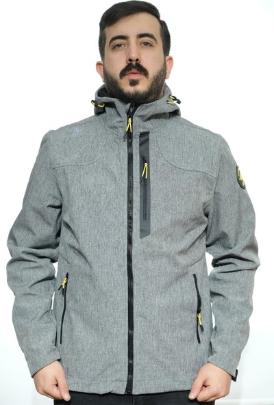 Lumberjack Erkek Soft Shell Kumaş Fermuarlı Kapşonlu Normal Bel Mont 100565429 Lumberjack Erkek Soft Shell Kumaş Fermuarlı Kapşonlu Normal Bel Mont 100565429