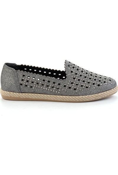Bambi Kurşun Espadril