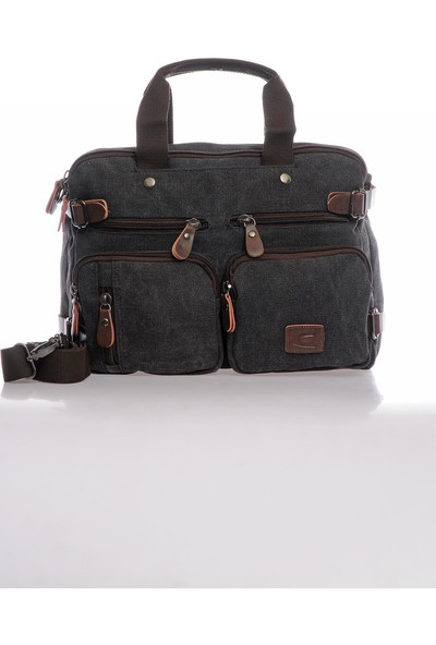 Cactıve CTV1278-0001 Siyah Unisex Evrak ve Sırt Çantası