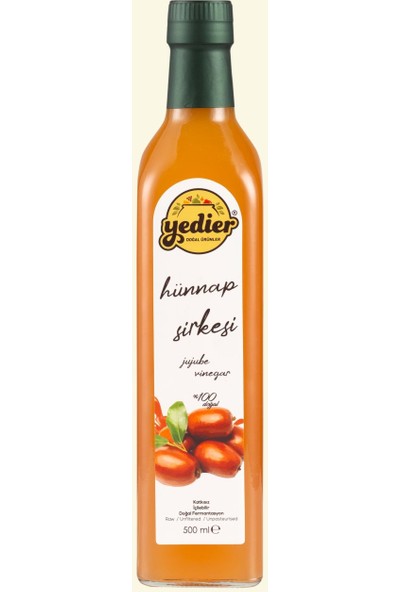 Yedier Hünnap Sirkesi 500 ml