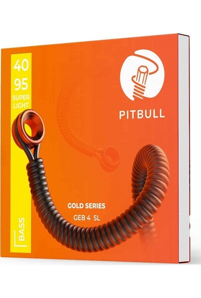 Pitbull Strings Gold Series Geb-4 Sl Super Light Takım Tel Bas Gitar Teli 040-095 Pitbull Strings Gold Series Geb-4 Sl Super Light Takım Tel Bas Gitar Teli 040-095