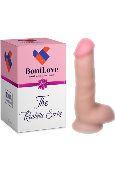 Bonilove The Realistik Series Kasdin 15 cm Realistik Dokuda Penis
