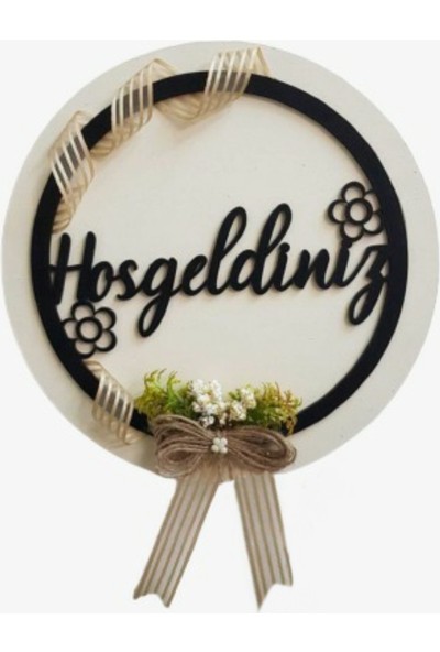 Dekoratif Kapı Süsü - Kapı Önü Aksesuarı - Çelik Kapı Süsü