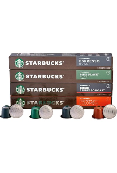 Starbucks Kapsül Kahve Paketi 4 x 10'lu