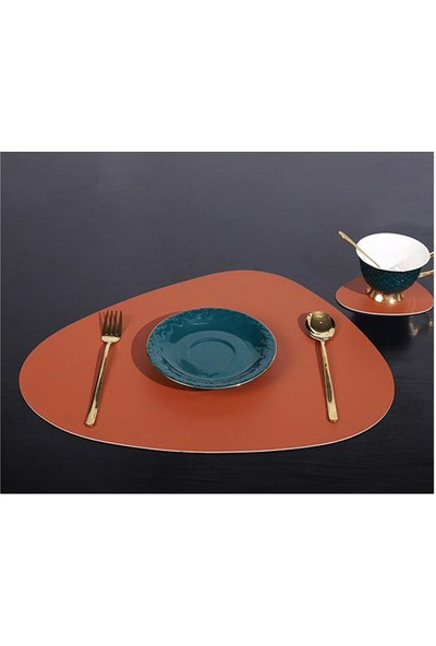 Hayveys Deri Amerikan Servis Taba Renk 8 Kişilik 16 Parça Set Hayveys Deri Amerikan Servis Taba Renk 8 Kişilik 16 Parça Set