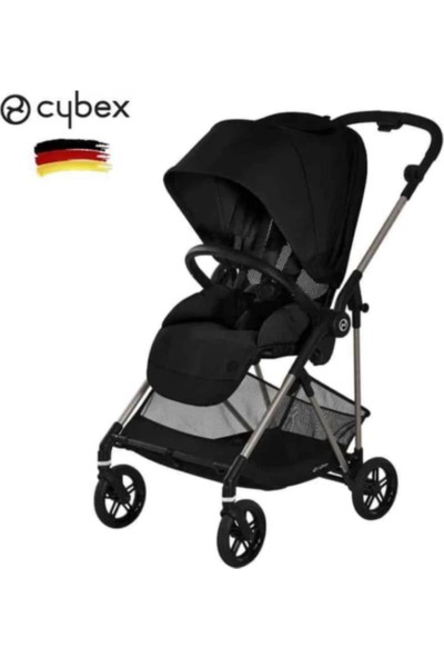 Cybex Melio Bebek Arabası - Deep Black Cybex Melio Bebek Arabası - Deep Black