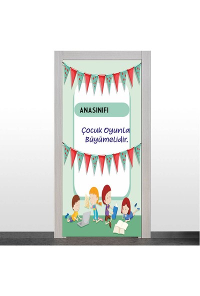 Okularenkkat Anasınıfı Kapı Giydirme Okularenkkat Anasınıfı Kapı Giydirme