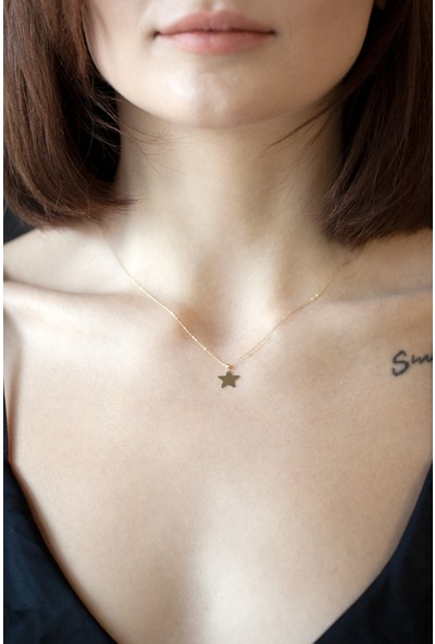 Uşaklıhafız Kuyumculuk 14 Ayar Altın Yıldız Kolye Uşaklıhafız Kuyumculuk 14 Ayar Altın Yıldız Kolye