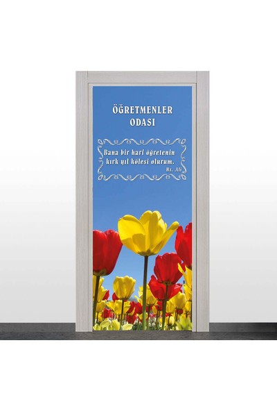 Okularenkkat Öğretmenler Odası Kapı Giydirme