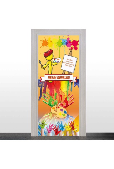 Okularenkkat Resim Sınıfı Kapı Giydirme