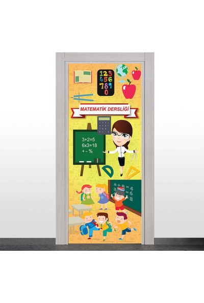 Okularenkkat Matematik Sınıfı Kapı Giydirme 2