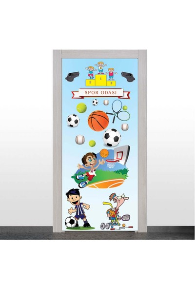 Okularenkkat Spor Odası Kapı Giydirme 2