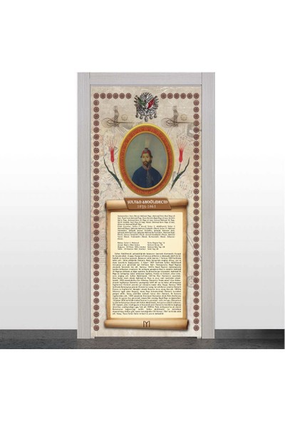 Okularenkkat Sultan Abdülmecid Kapı Giydirme