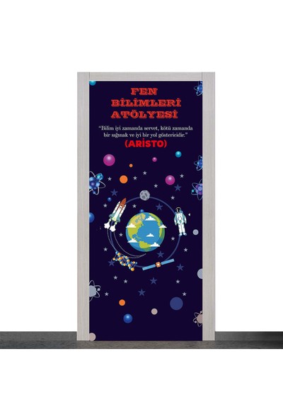 Okularenkkat Fen Bilimleri Atölyesi Kapı Giydirme