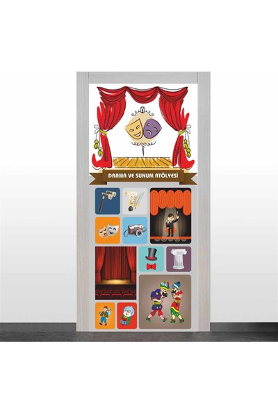 Okularenkkat Drama ve Sunum Atölyesi Kapı Giydirme Okularenkkat Drama ve Sunum Atölyesi Kapı Giydirme