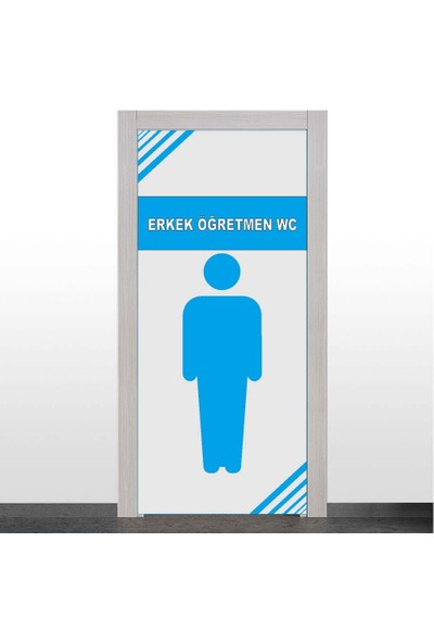 Okularenkkat Erkek Öğretmen Wc Kapı Giydirme