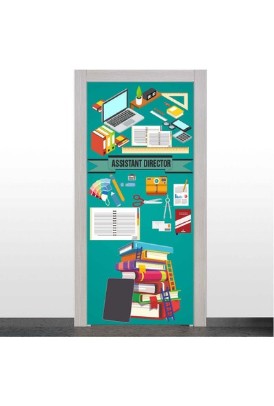 Okularenkkat Ingilizce Sınıfı Kapı Giydirme