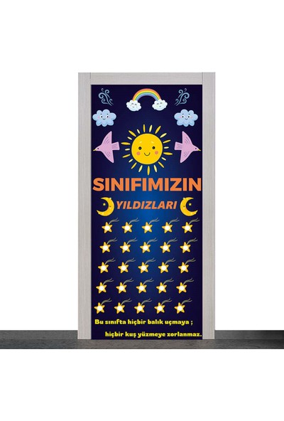 Okularenkkat Sınıfımızın Yıldızları Kapı Giydirme