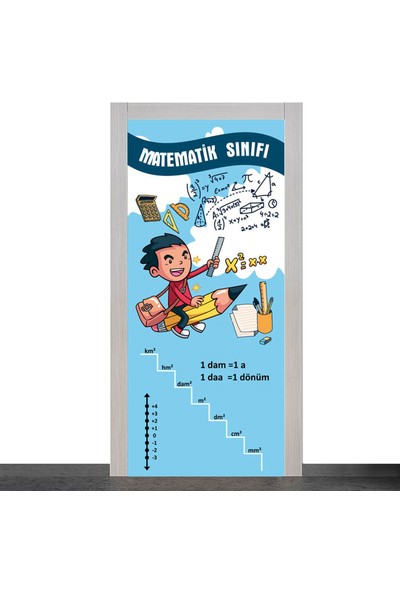 Okularenkkat Matematik Dersliği Kapı Giydirme