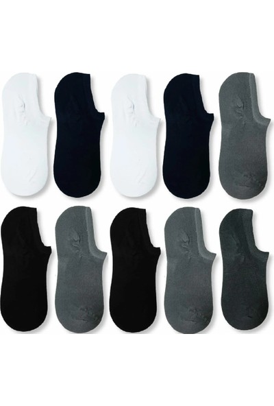 Çorapmanya 10 Çift Erkek Çok Renkli Bambu Görünmez (Sneaker) Spor Ayakkabı Çorabı Çorapmanya 10 Çift Erkek Çok Renkli Bambu Görünmez (Sneaker) Spor Ayakkabı Çorabı
