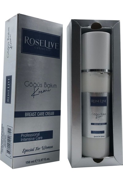 Roselive Gögüs Bakım Kremi 100 Ml Roselive Gögüs Bakım Kremi 100 Ml
