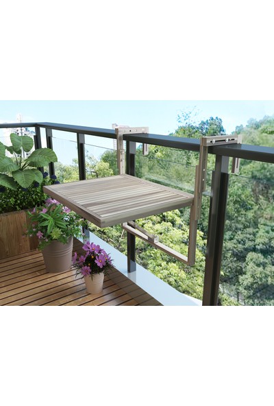 Interbuild Toronto Balkon Masası 70X60 cm Interbuild Toronto Balkon Masası 70X60 cm