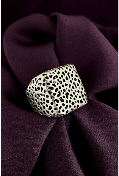 Mooni Accessories Bohem Antik Gümüş Kaplama Ayarlanabilir Ölçülü Yüzük Mooni Accessories Bohem Antik Gümüş Kaplama Ayarlanabilir Ölçülü Yüzük