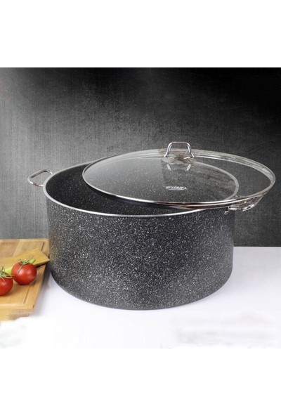 Evren Pırlanta 34 cm Maxi Teflon Derin Tencere 16 lt Evren Pırlanta 34 cm Maxi Teflon Derin Tencere 16 lt