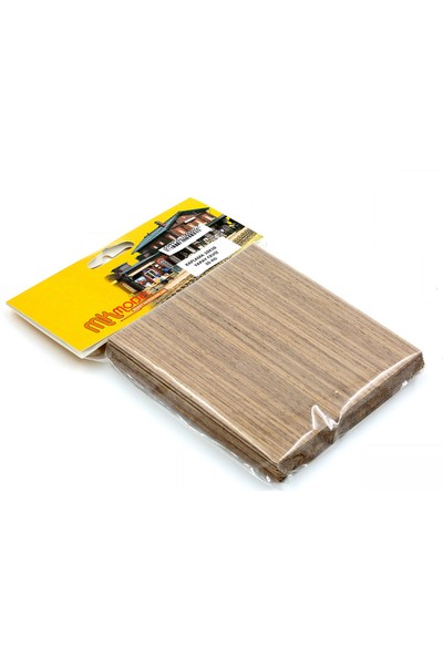 Mk Model Ahşap Yapay Ceviz Kaplama 0.5MMX10CMX10CM - 20 Adet