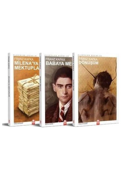 Kızıl Panda Yayınları Franz Kafka Seti
