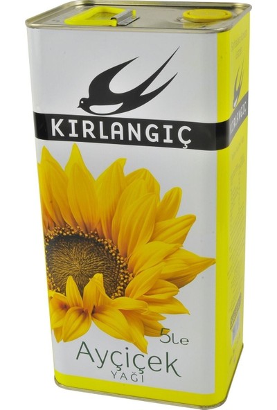 Kırlangıç Ayçiçek Yağ 5 Lt