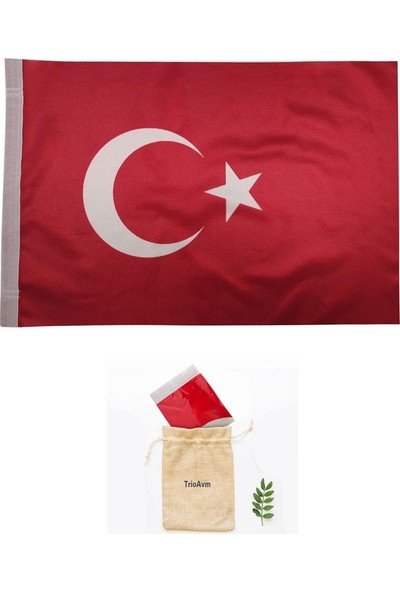 Trio Avm Türk Bayrağı Raşel Kumaş 30 x 45 cm Trio Avm Türk Bayrağı Raşel Kumaş 30 x 45 cm