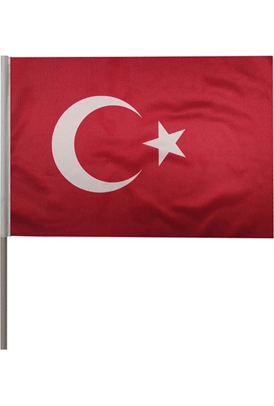 Trio Avm Plastik Borulu Türk Bayrağı Raşel Kumaş 30 x 45 cm Trio Avm Plastik Borulu Türk Bayrağı Raşel Kumaş 30 x 45 cm