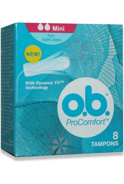 O.b. Tampon Mini 8li O.b. Tampon Mini 8li