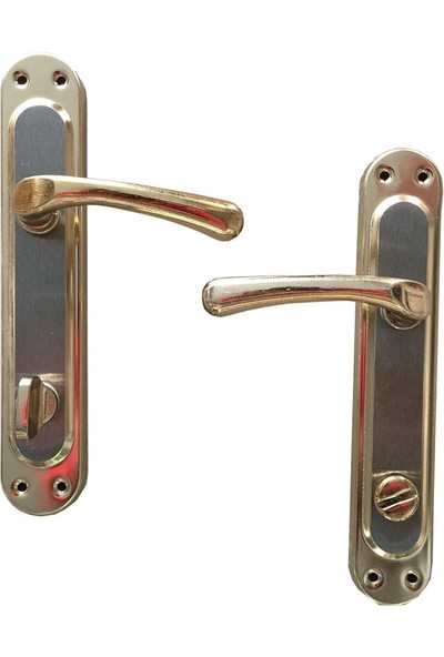 Hamle Kumru Sarı Albirifin Wc Kapı Kolu Takımı Vida