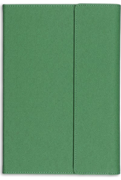 Matt Notebook A5 15 x 22 Mıknatıslı Kapak Defter Çizgili Yeşil