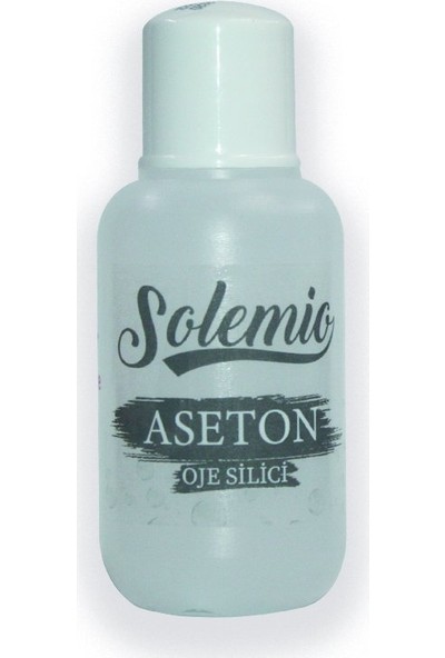 Solemio Aseton Oje Silici Beyaz 100ML Solemio Aseton Oje Silici Beyaz 100ML