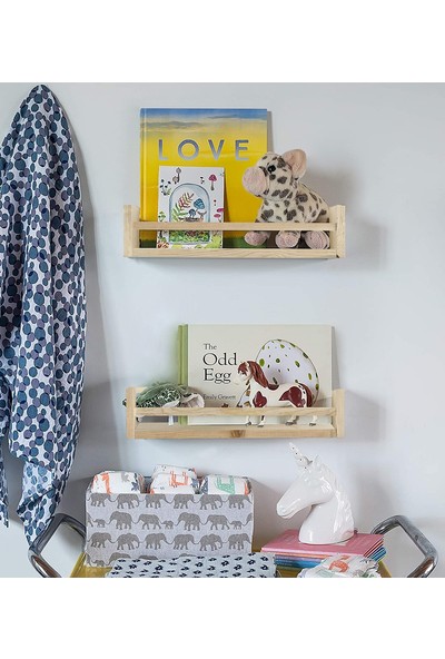 Fabricasa Düzenleme Duvar Rafı Kitaplık Çocuk Bebek Odası
