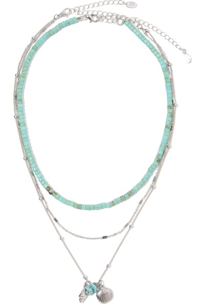 Mavi Kadın Boncuklu Kolye Seti 198276-24651 Mavi Kadın Boncuklu Kolye Seti 198276-24651