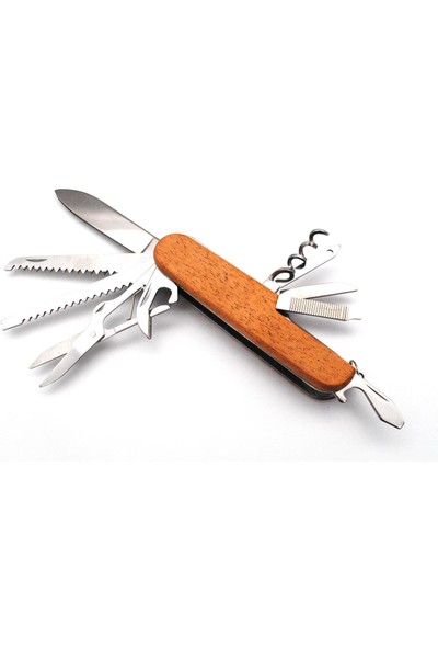 Valkyrie Ahşap Outdoor Kamp Cep Çakısı Valkyrie Ahşap Outdoor Kamp Cep Çakısı