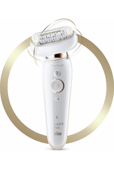 Braun Silk-Épil 9 Flex 9001 Kablosuz, Islak&kuru Epilatör + Seyahat Çantası Braun Silk-Épil 9 Flex 9001 Kablosuz, Islak&kuru Epilatör + Seyahat Çantası