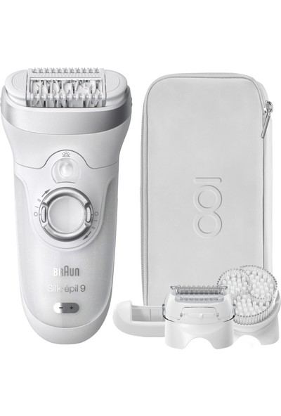 Braun Silk-épil 9 9720 100. Yıl Özel Max Serisi 4'ü 1 Arada Islak&Kuru Kablosuz Epilatör/Epilasyon+ Özel Tasarım Seyahat Çantası Braun Silk-épil 9 9720 100. Yıl Özel Max Serisi 4'ü 1 Arada Islak&Kuru Kablosuz Epilatör/Epilasyon+ Özel Tasarım Seyahat Çantası